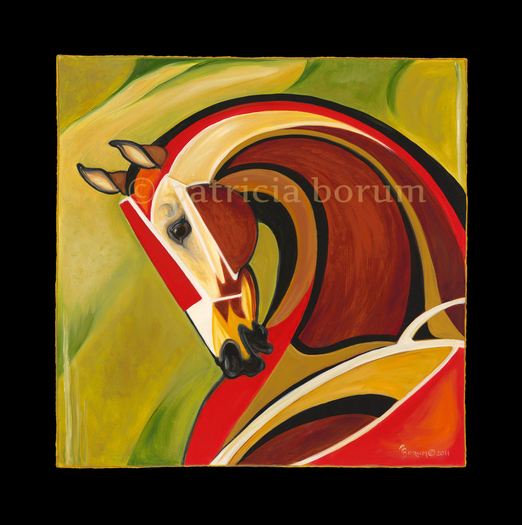 Horse Paintings & Prints | Patricia Borum